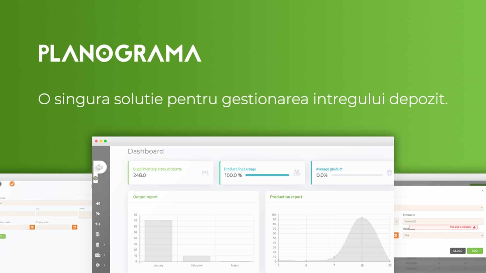 Planograma, solutia WMS pentru gestionarea intregului depozit